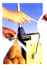 Betätigung über Handhebel